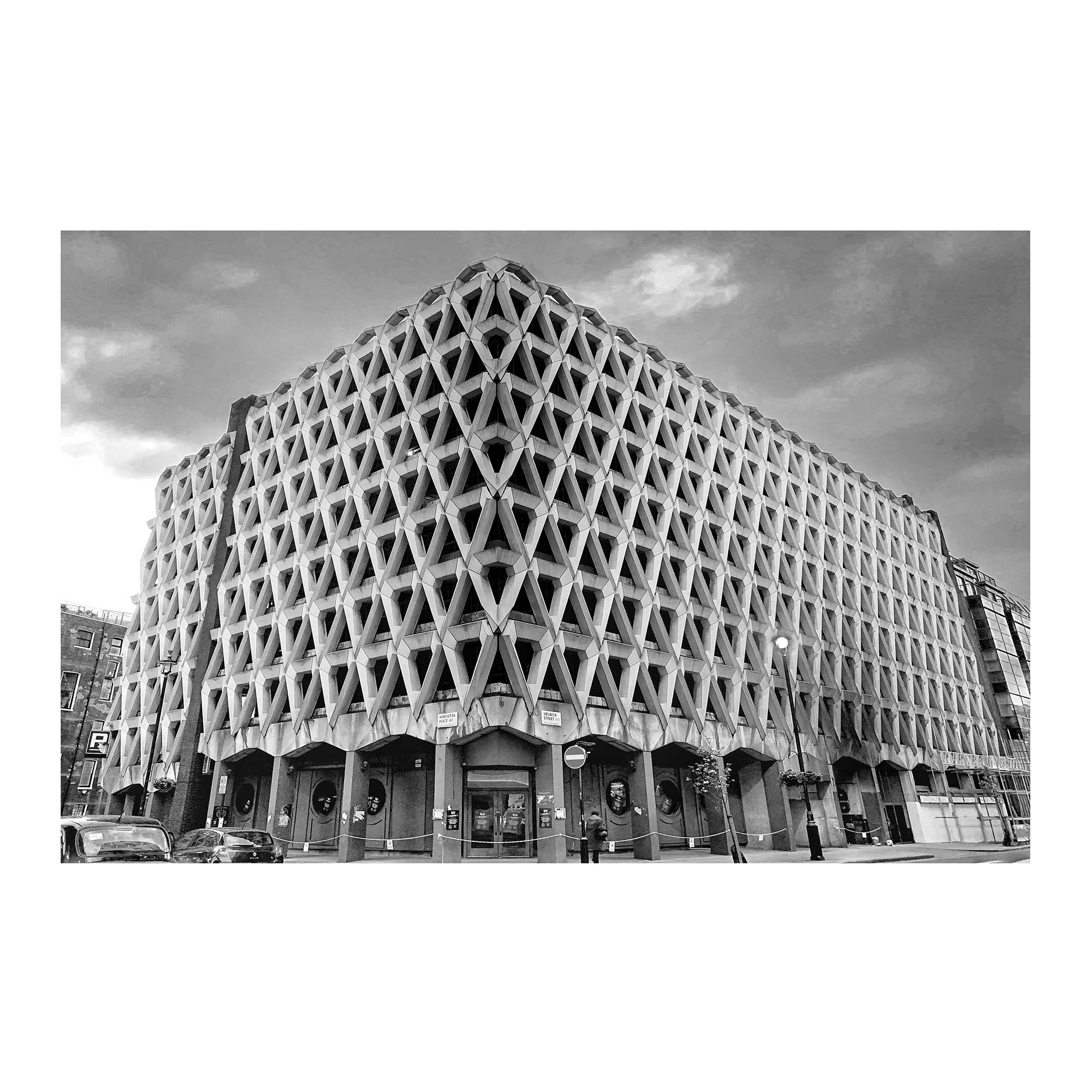 Brutalist Car Park Models | Concrete Multi-Storey Architecture ...