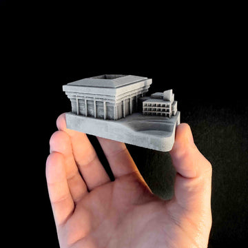 Miniature concrete models of iconic Brutalist Architecture – Spaceplay