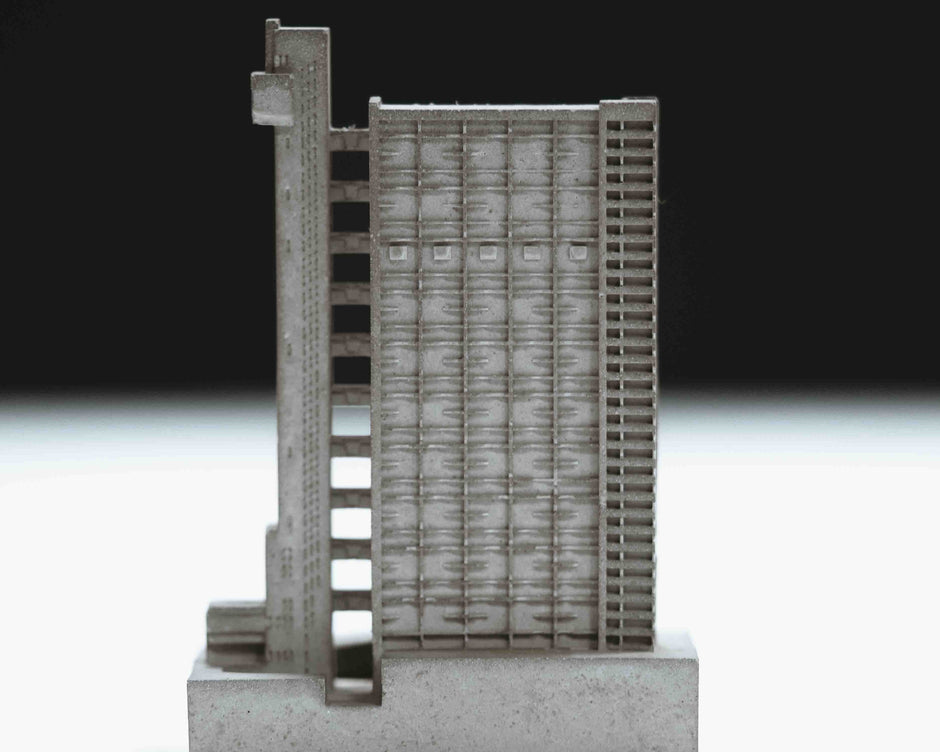 Miniature concrete models of iconic Brutalist Architecture – Spaceplay