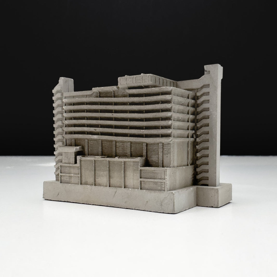 Miniature concrete models of iconic Brutalist Architecture – Spaceplay