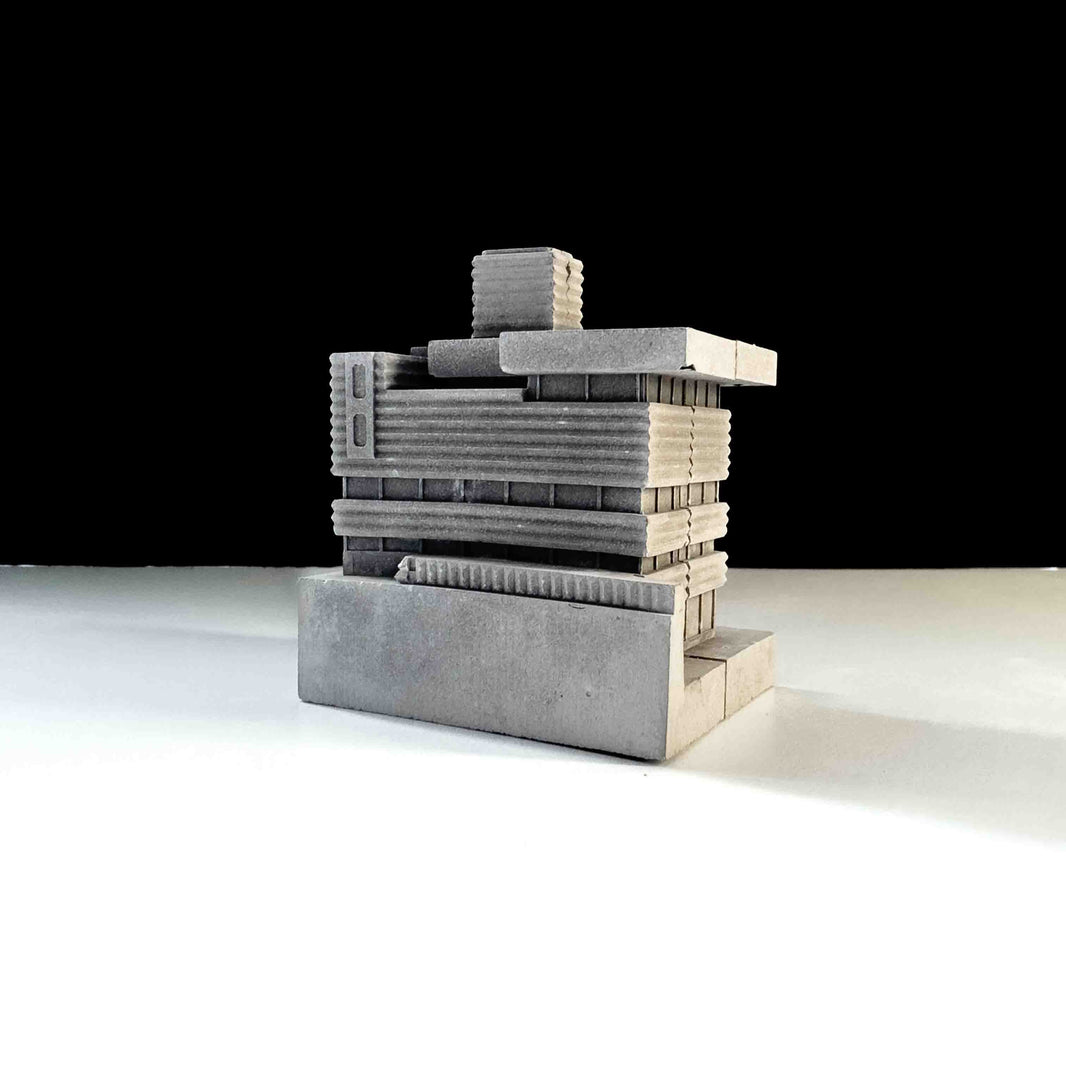 Miniature concrete models of iconic Brutalist Architecture – Spaceplay