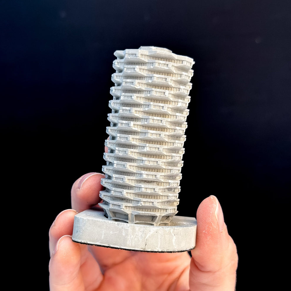 NLA Tower Croydon Miniature Model – Brutalist Concrete Sculpture ...