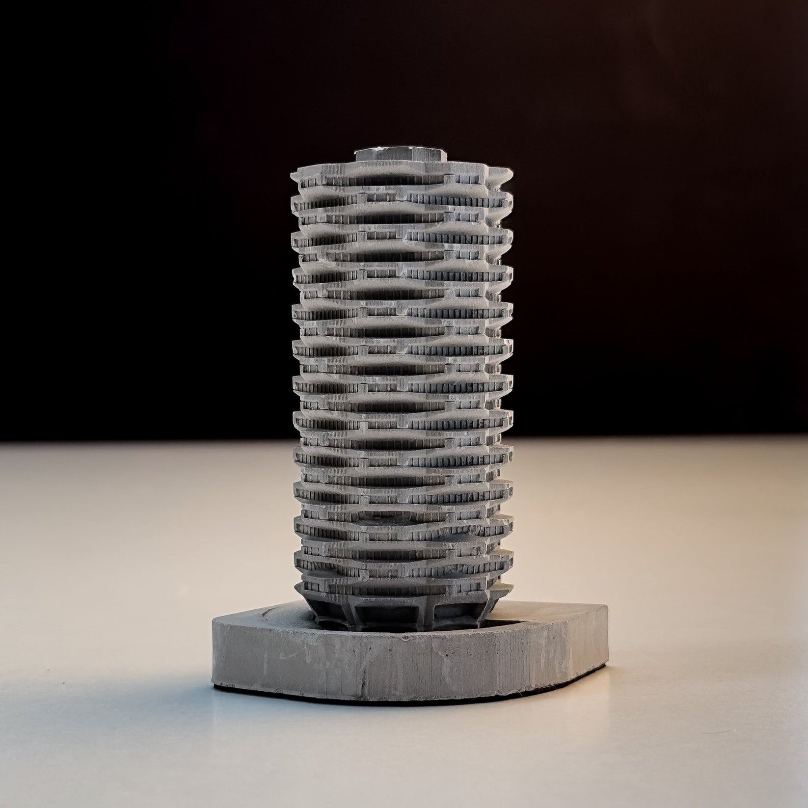 NLA Tower Croydon Miniature Model – Brutalist Concrete Sculpture ...