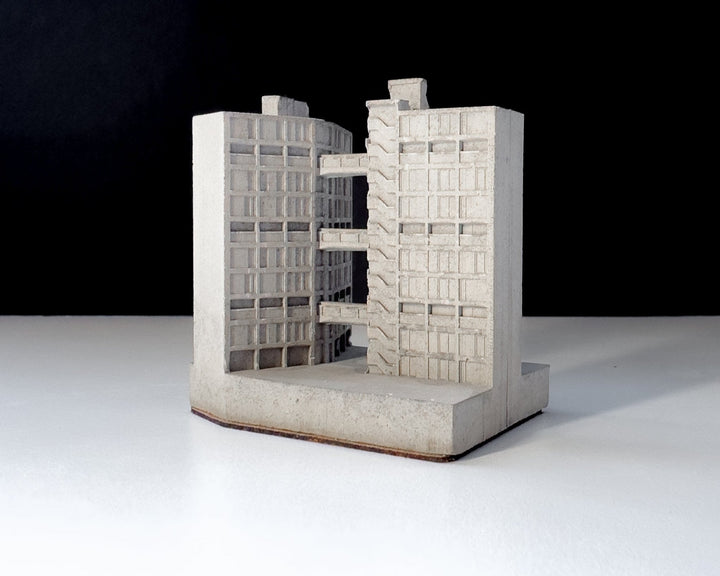 Miniature concrete models of iconic Brutalist Architecture – Spaceplay