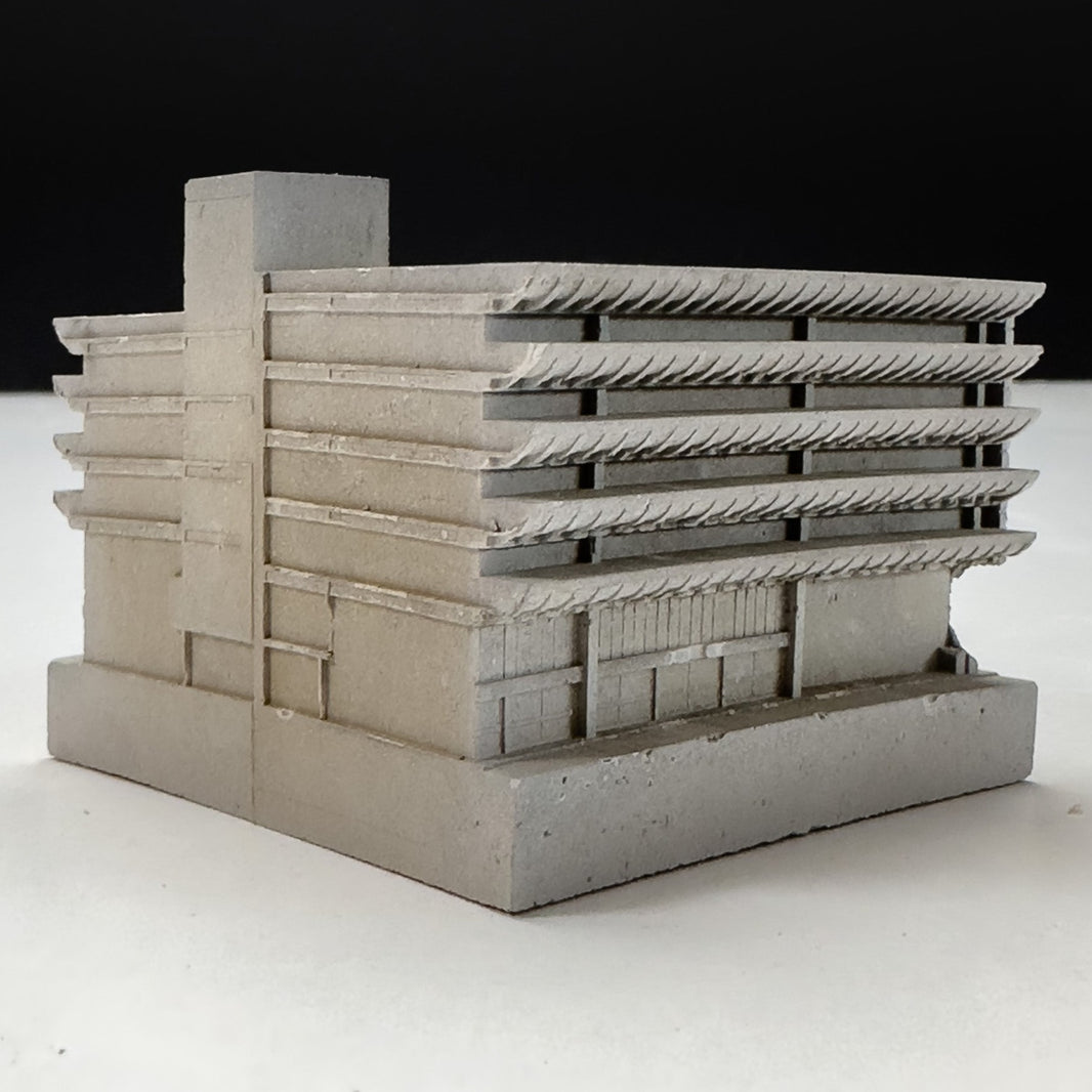 Miniature concrete models of iconic Brutalist Architecture – Spaceplay