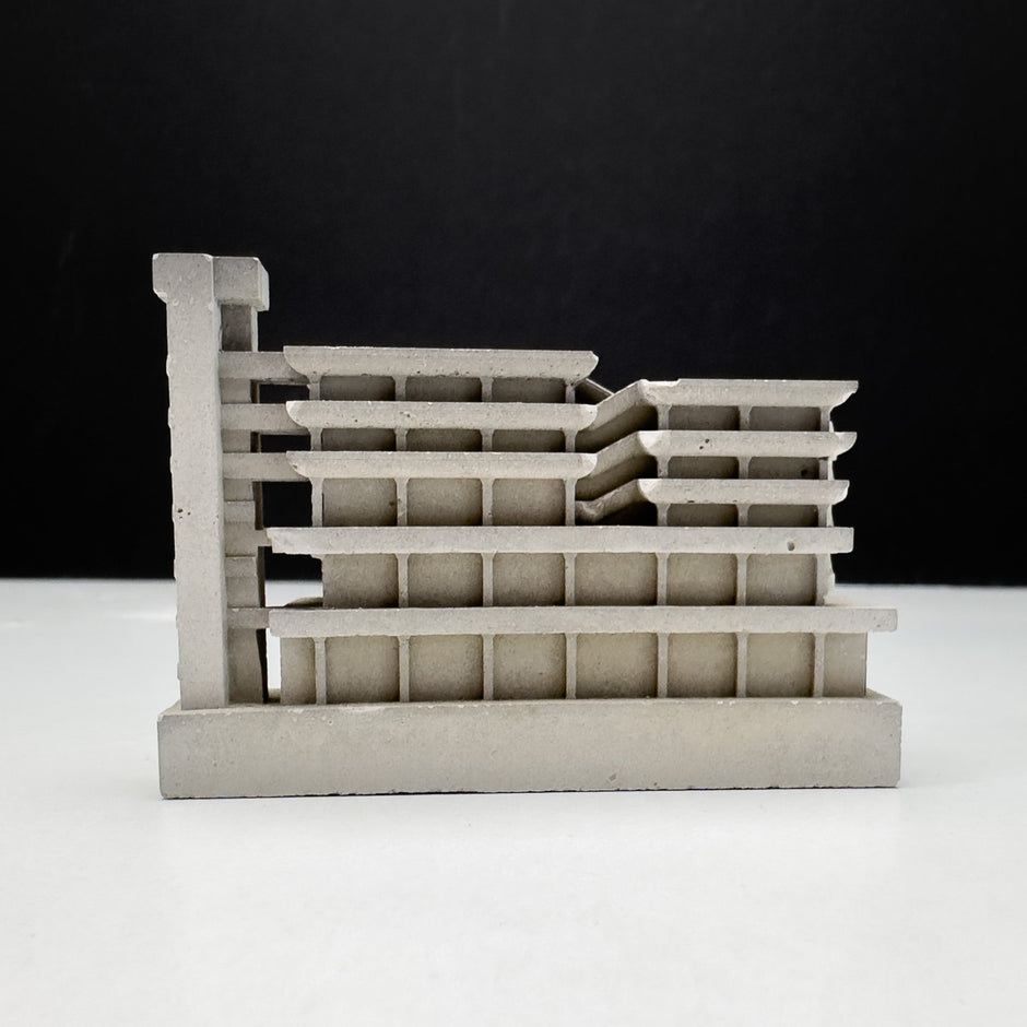 Miniature concrete models of iconic Brutalist Architecture – Spaceplay