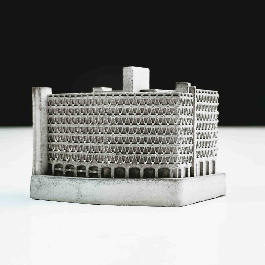 Miniature concrete models of iconic Brutalist Architecture – Spaceplay