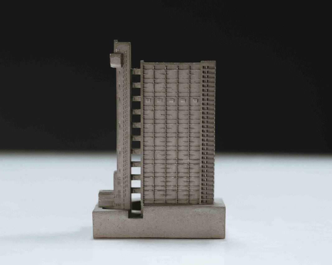 Miniature concrete models of iconic Brutalist Architecture – Spaceplay