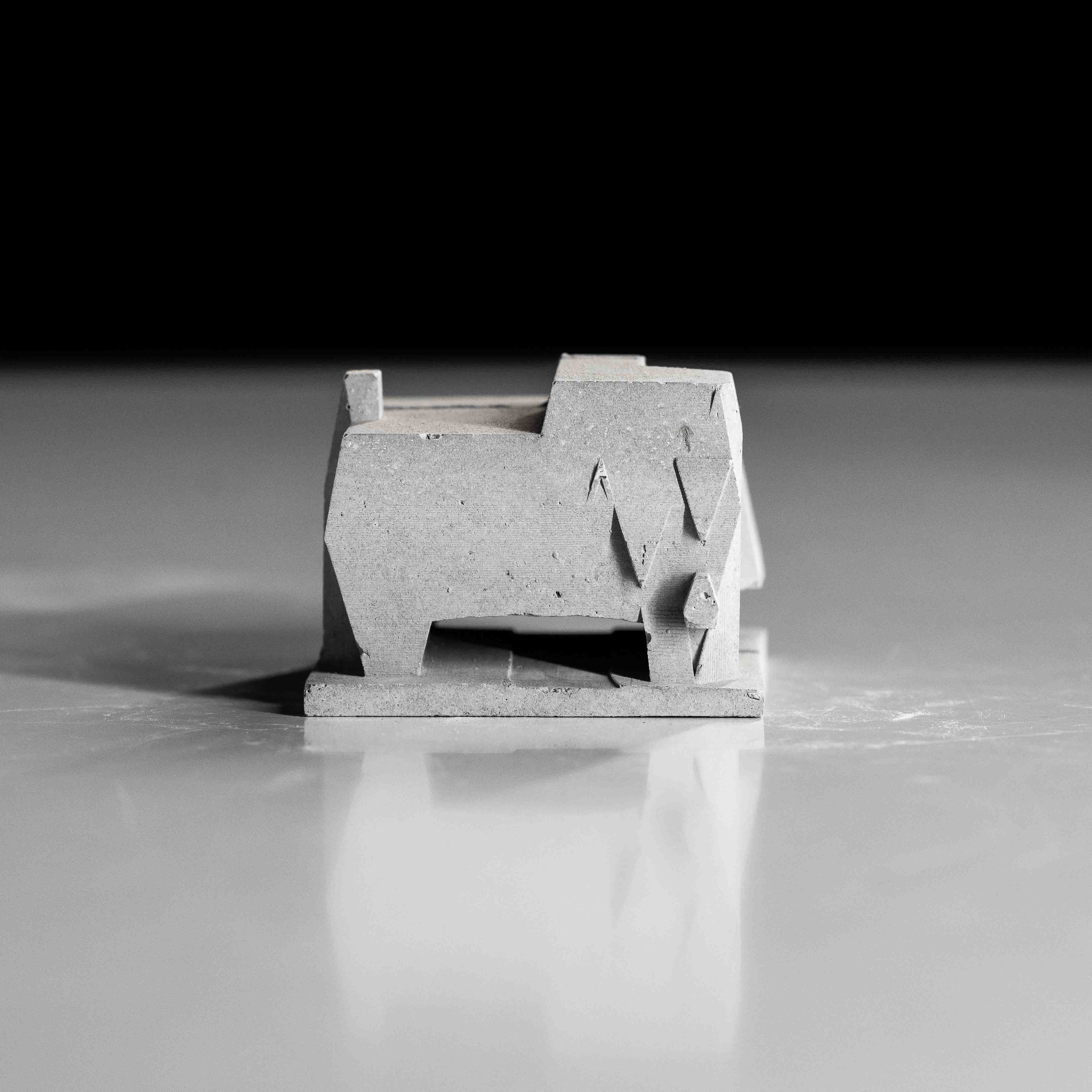 Elephant Building Coventry Miniature Model – Brutalist Concrete ...